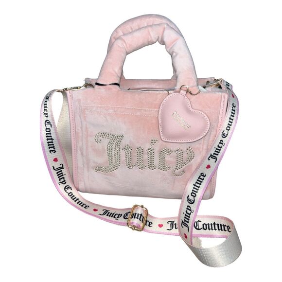 Juicy Couture | Bags | Juicy Couture Pink Diamond Velour Extra Spender ...